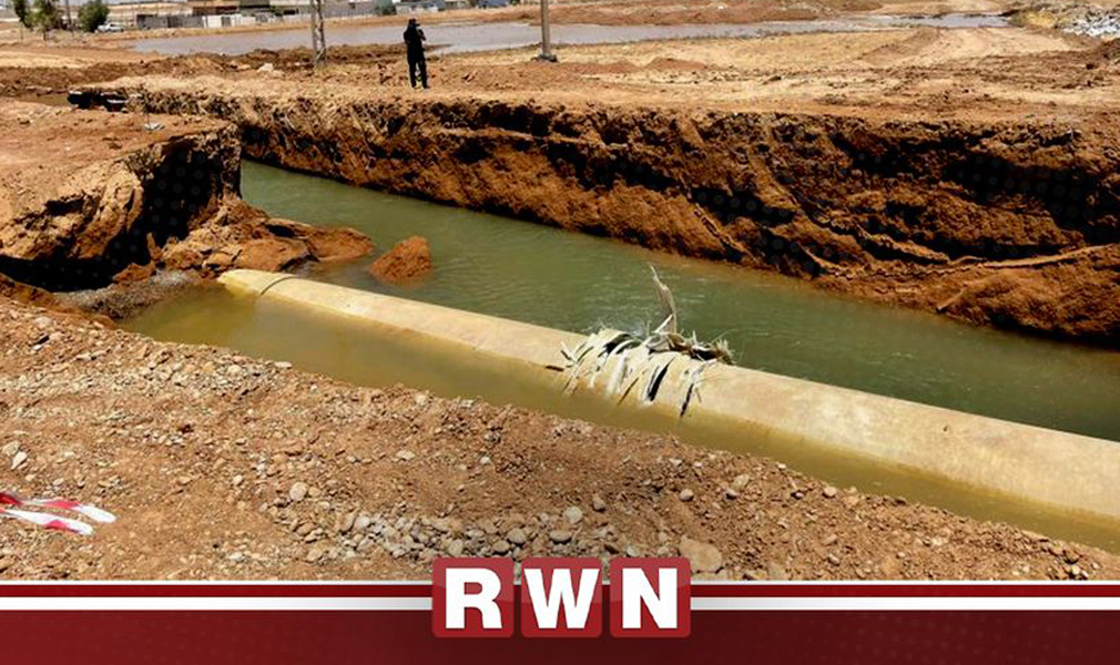 جارێكی دیكە بۆری ئاوی ئیفرازی 3ی هەولێر شكایەوە و بەهۆيەوە ژمارەیەك لە ...